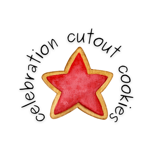 celebration painted shortbread star | Happiness Is Catering Back ...
